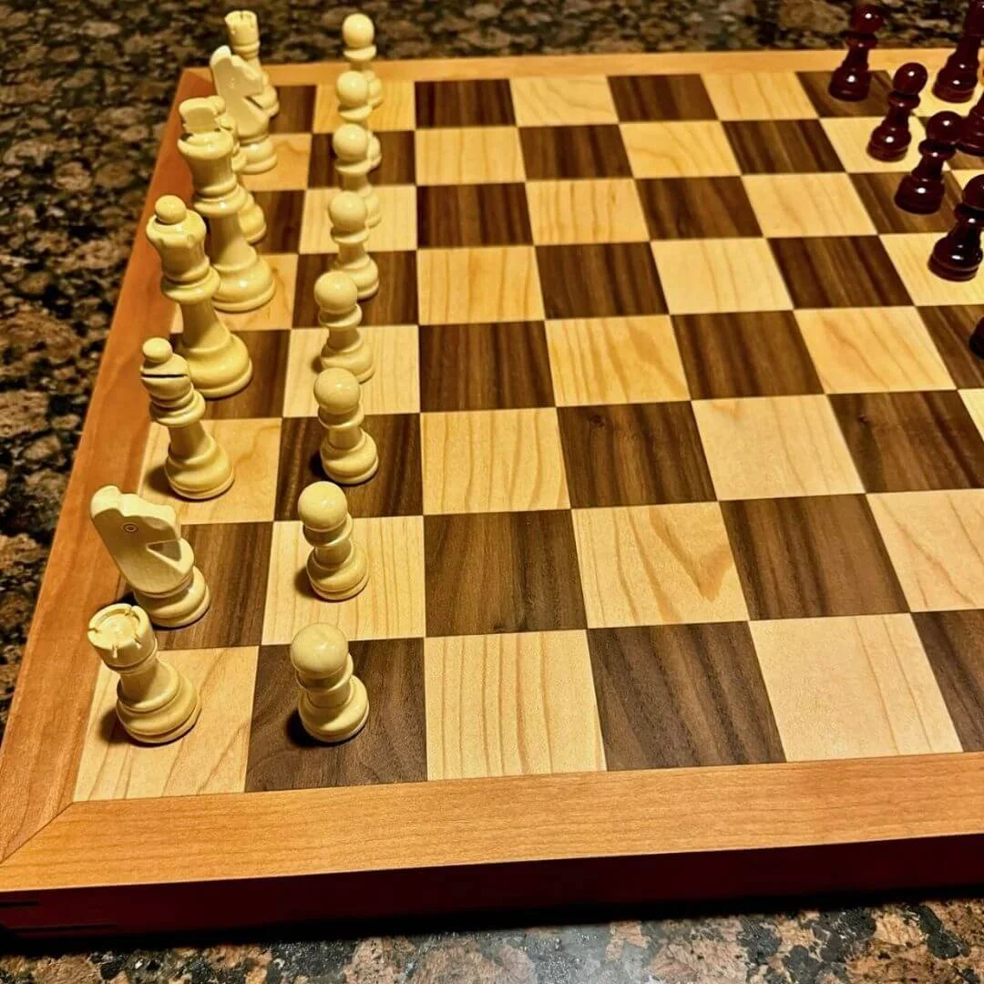 Customizable Chess Boards | Solid Wood — JKC Woodwork