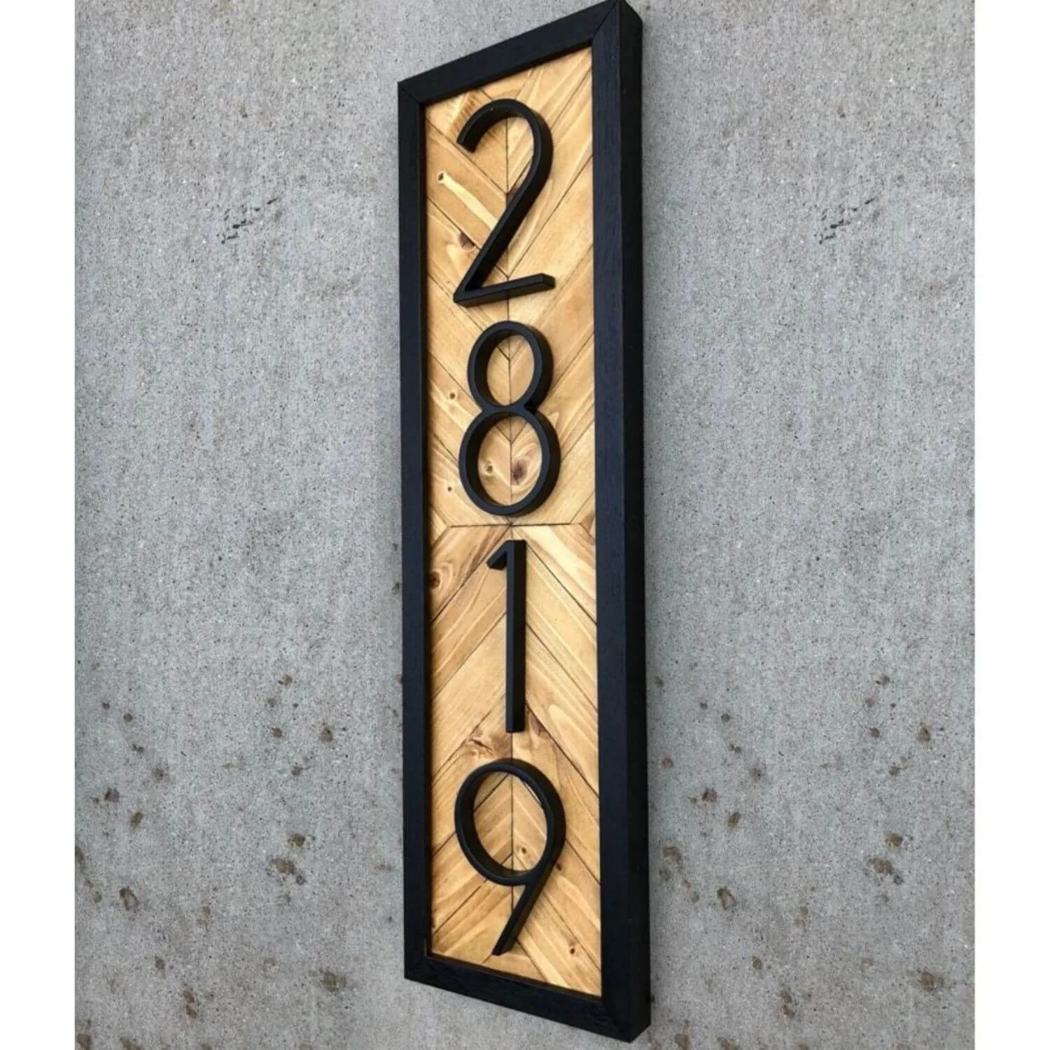 Custom Address Signs & Plaques in Dallas, TX — JKC Woodwork