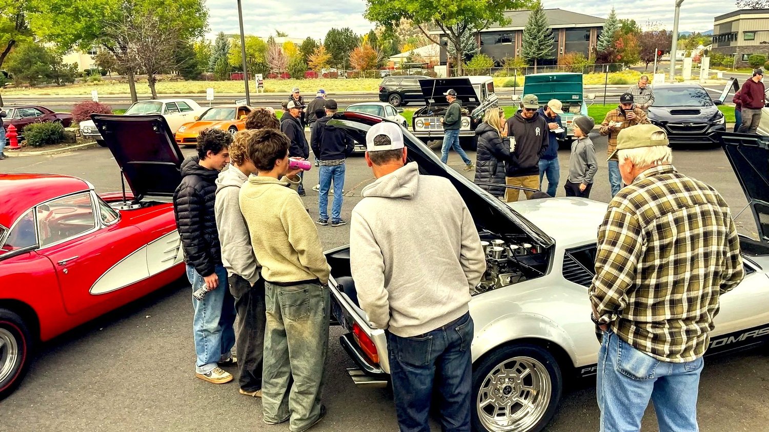 Bend Cars & Coffee on 27th St, 1st Saturdays May-October