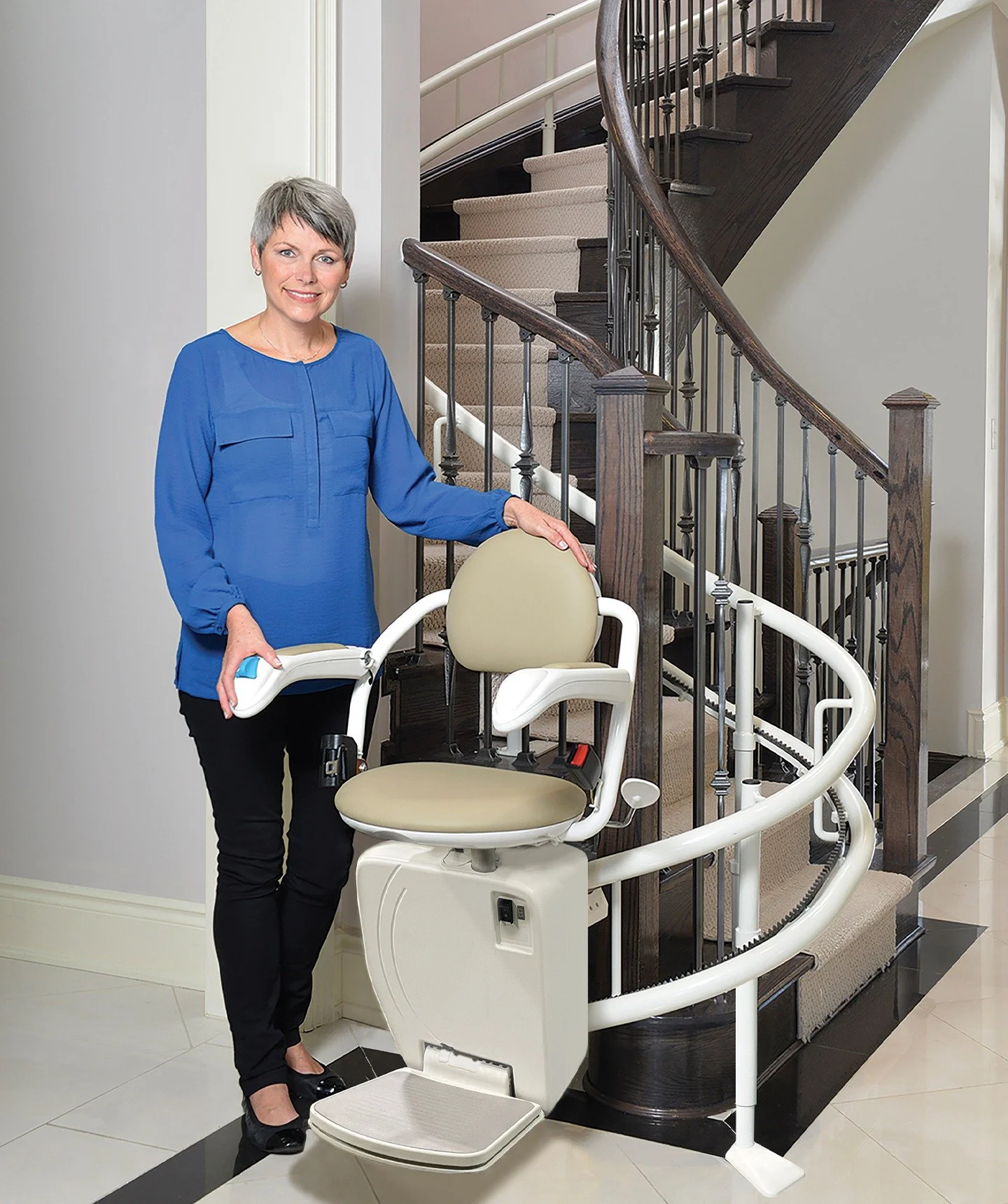 Curved Stairlift — Keystone Accessibility