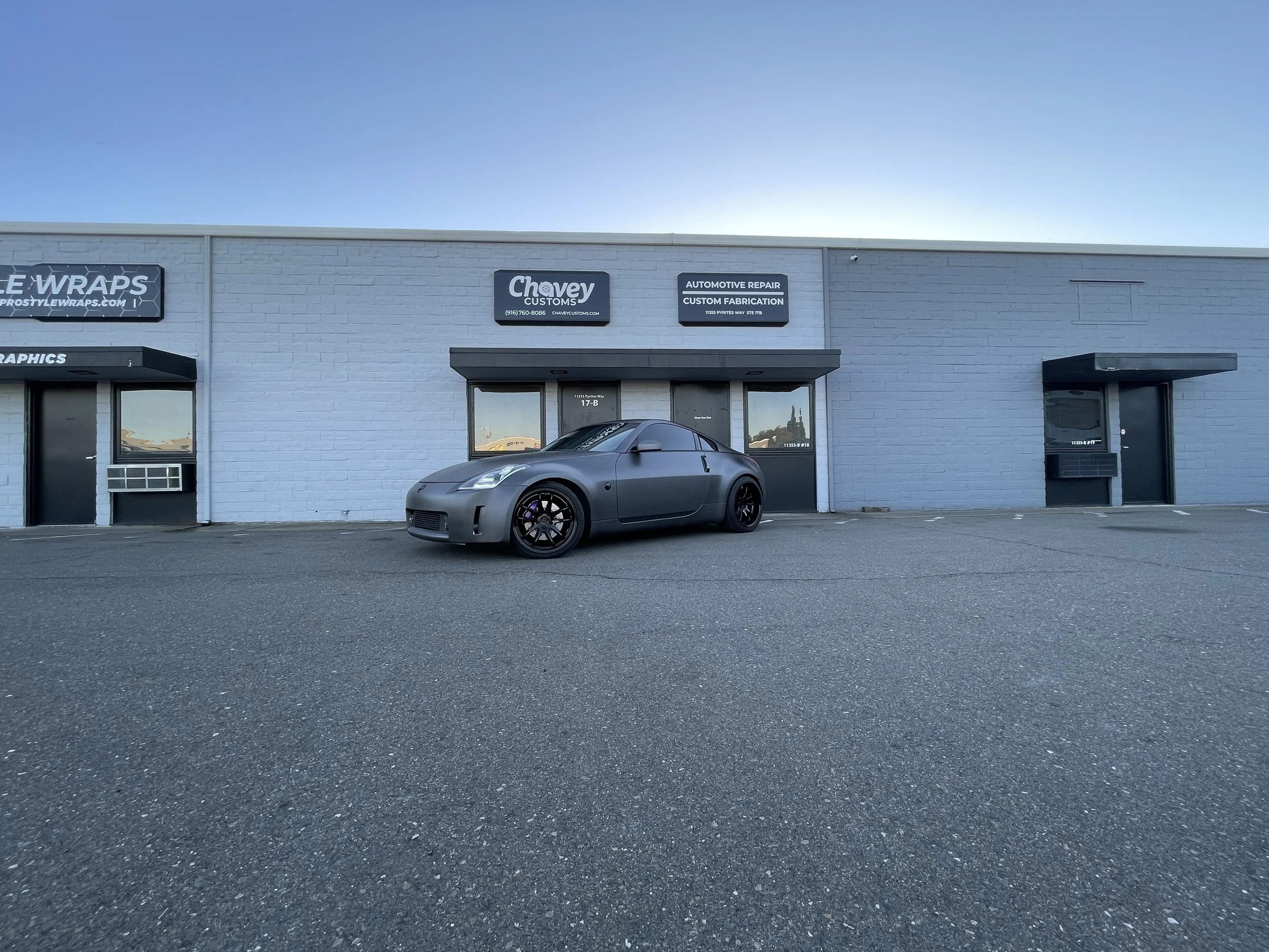 About — Chavey Customs