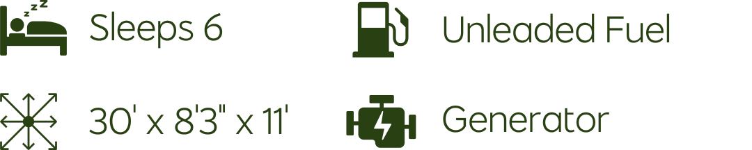 Book Your Blacksford RV Rental - Bozeman, Phoenix & Vegas