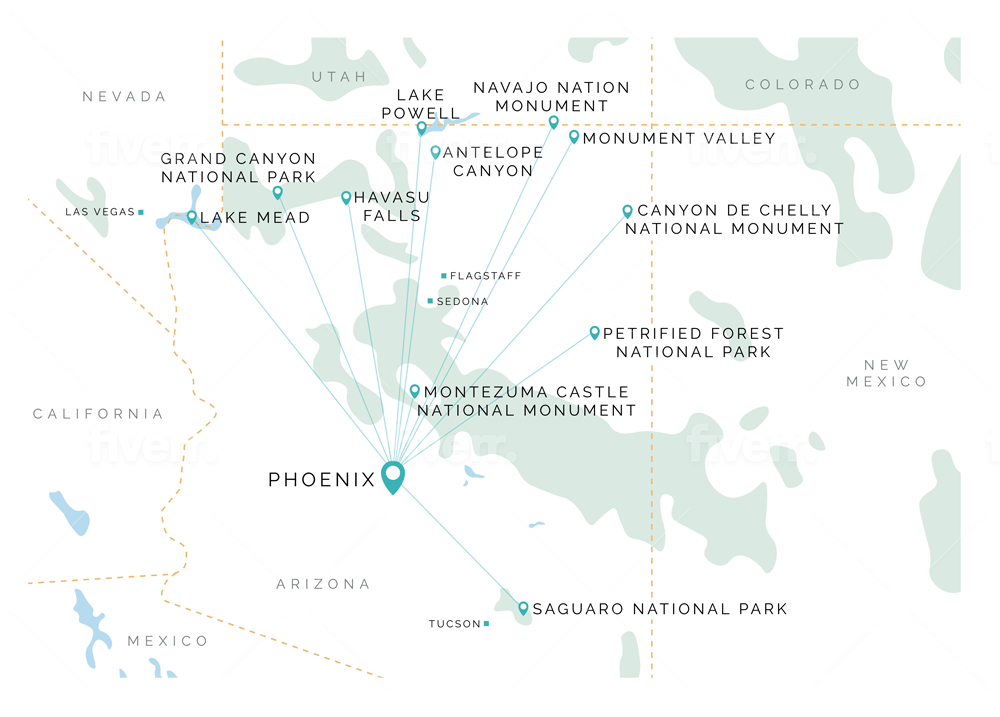 Road Trip to These National Parks Near Phoenix, Arizona - Blacksford