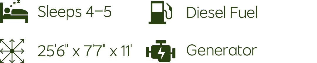 Book Your Blacksford RV Rental - Bozeman, Phoenix & Vegas