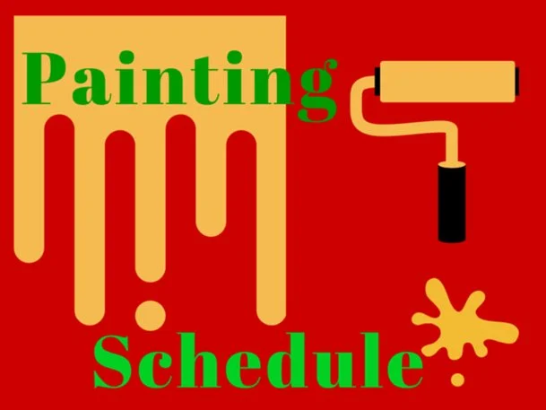 A BETTER PAINTING SCHEDULE — Architekwiki
