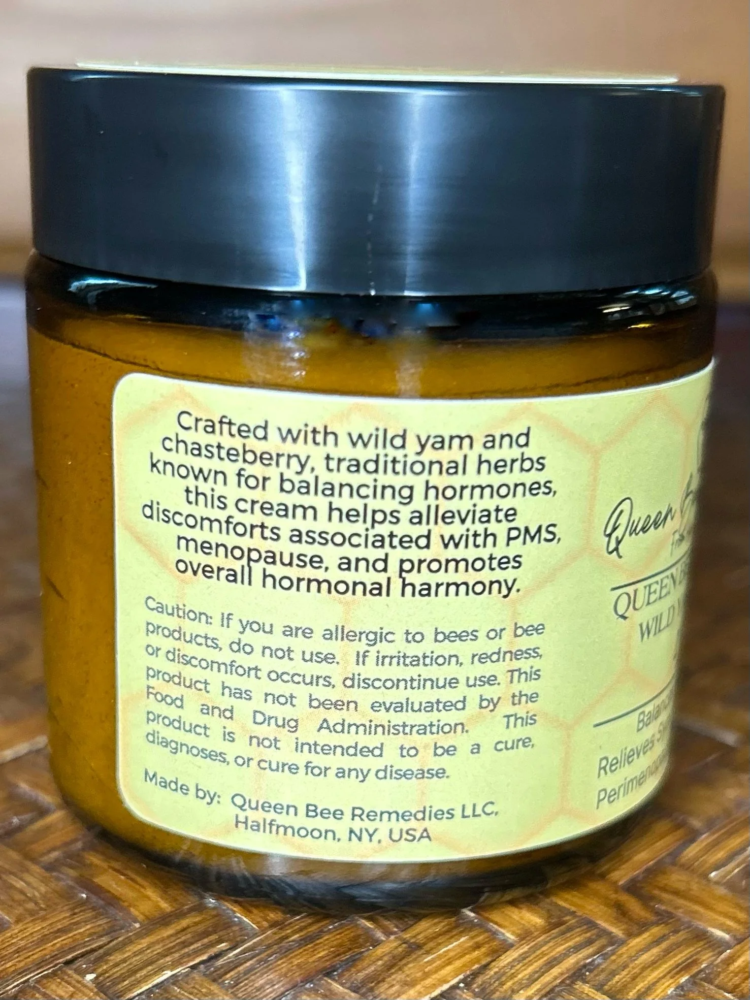 Wild Yam & Chasteberry Cream Supplement – Natural PMS & Menopause ...