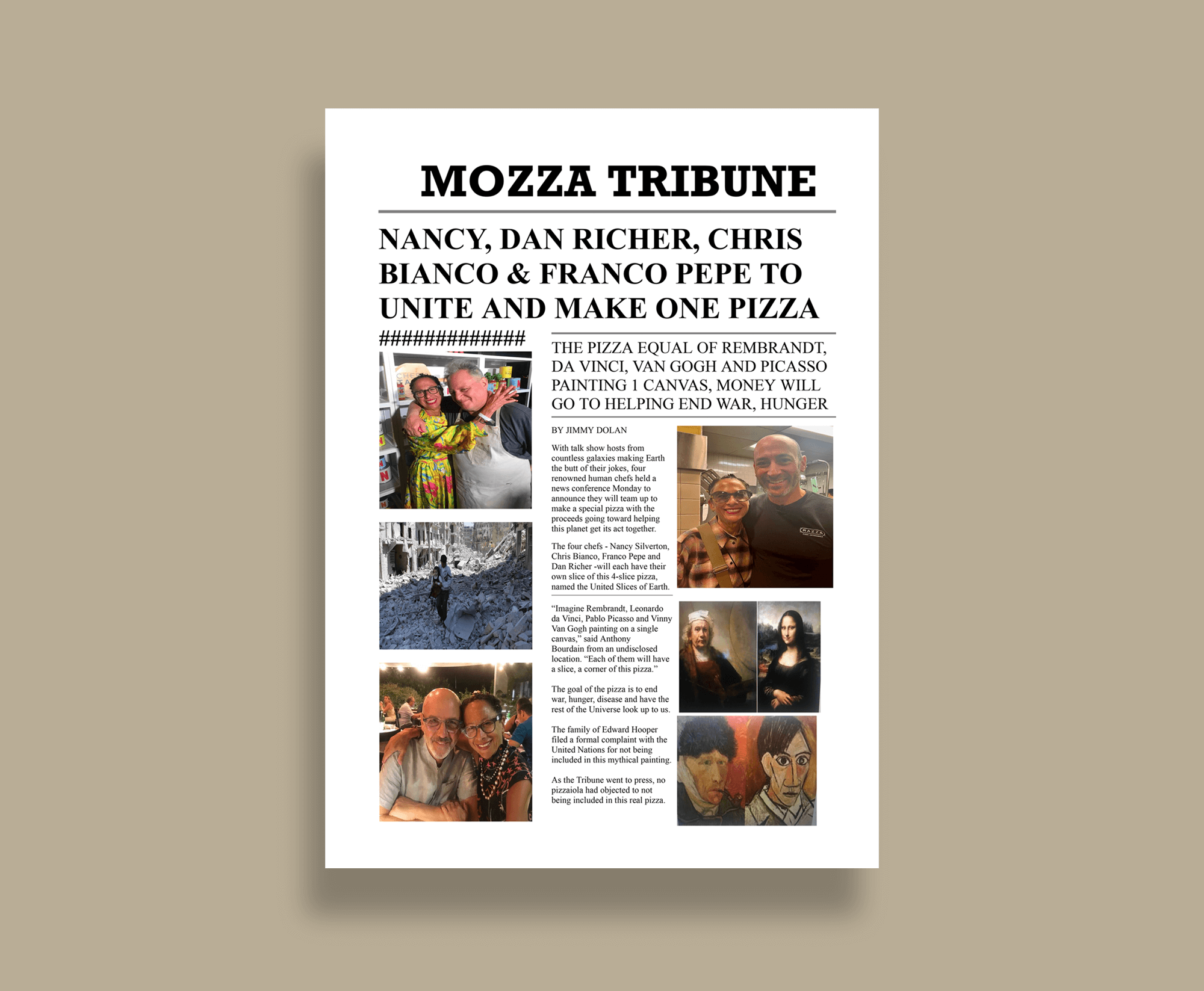 Let's Make News — THE FICTIONAL TRIBUNE
