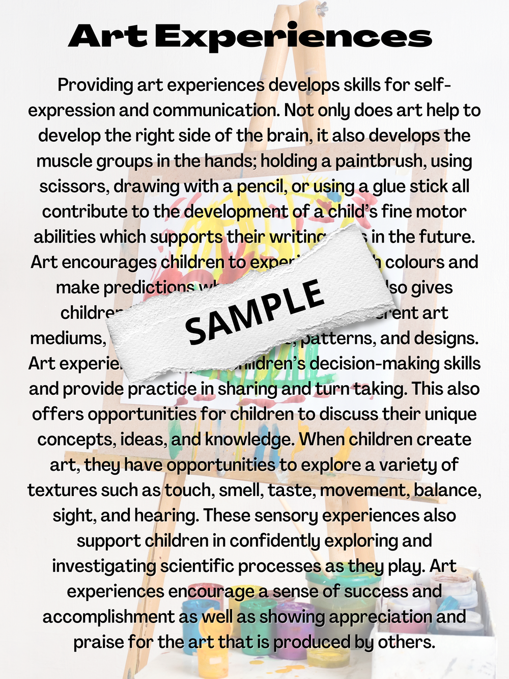 Family Input Template — The Educators Friend