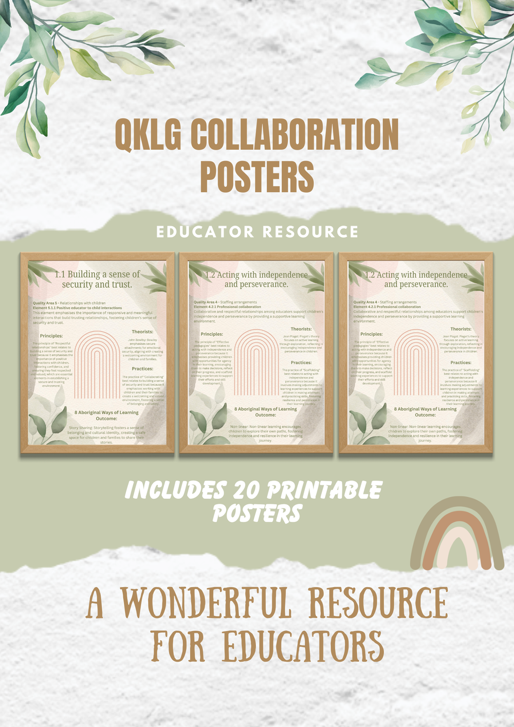 MTOP Collaboration Posters — The Educators Friend