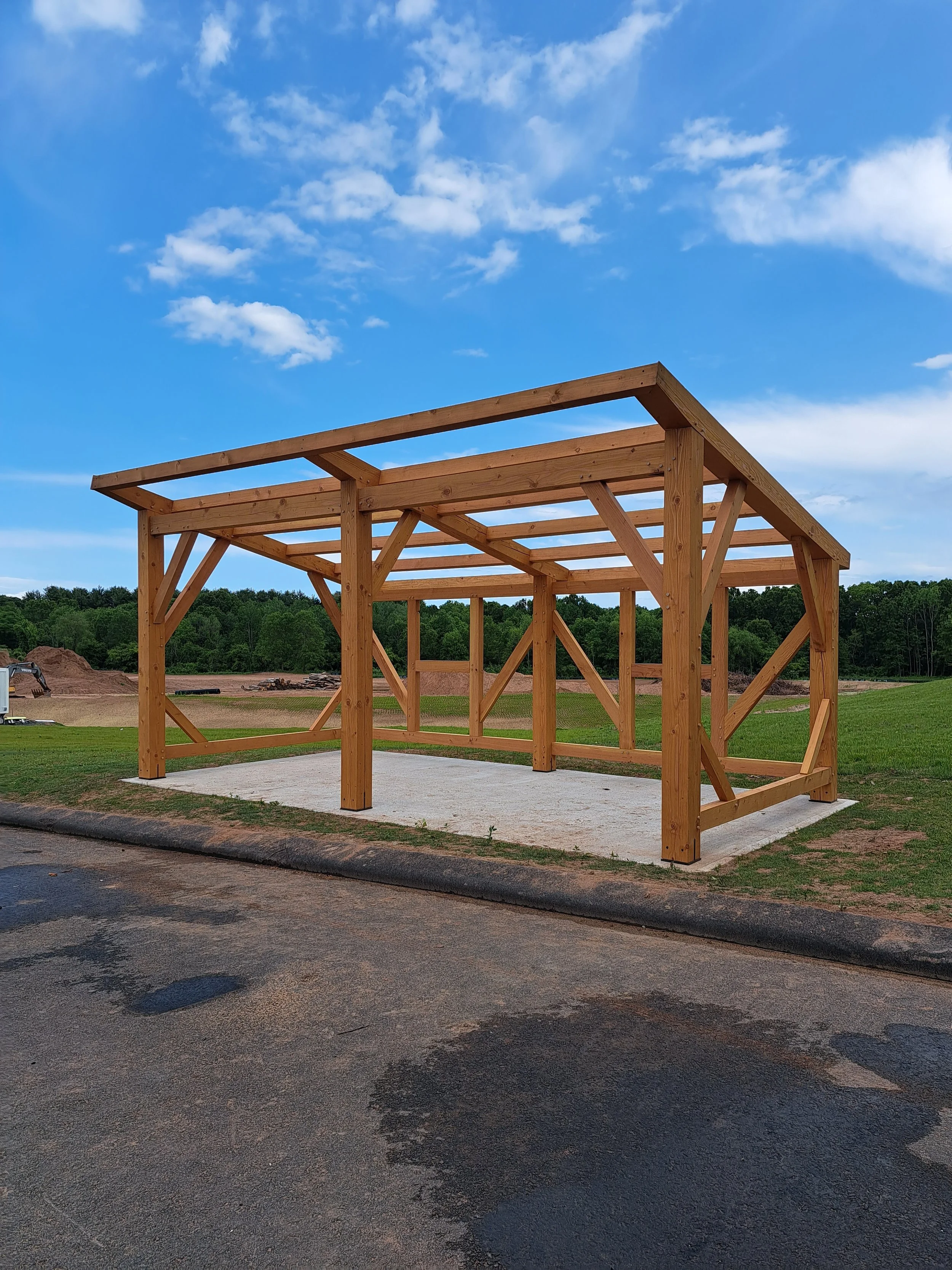 New Homes, Structural Trusses and Barns — White North Timber Frames