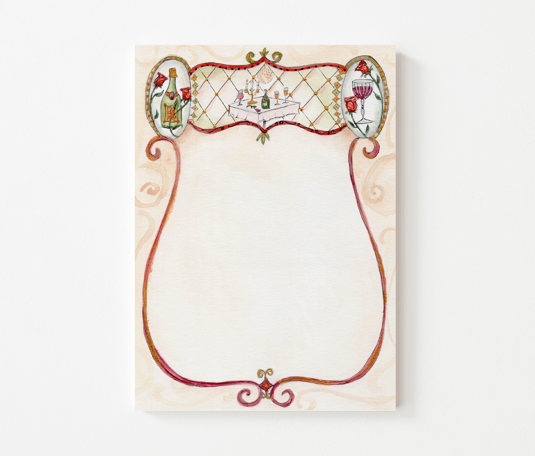 Template Designs for Event Stationery — Gabrielle Saifi Art