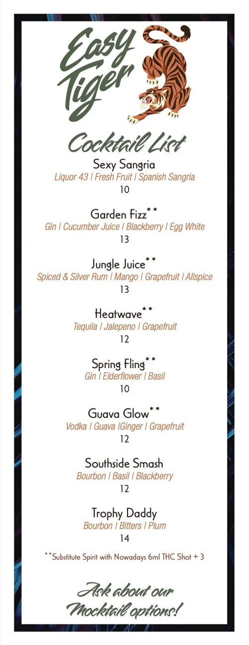 Our Menu — Easy Tiger