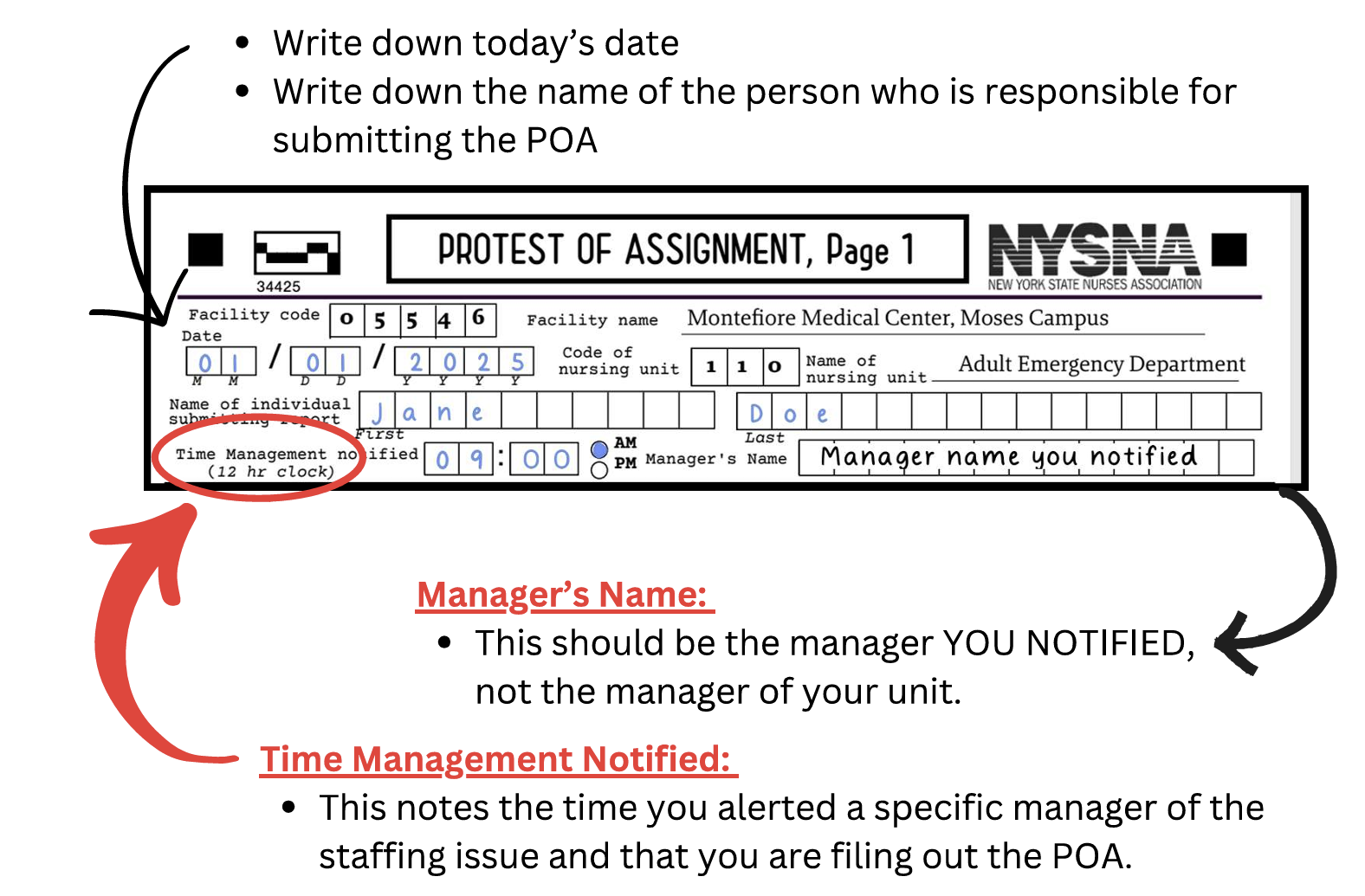Protest of Assignments — Montefiore's NYSNA Nurses
