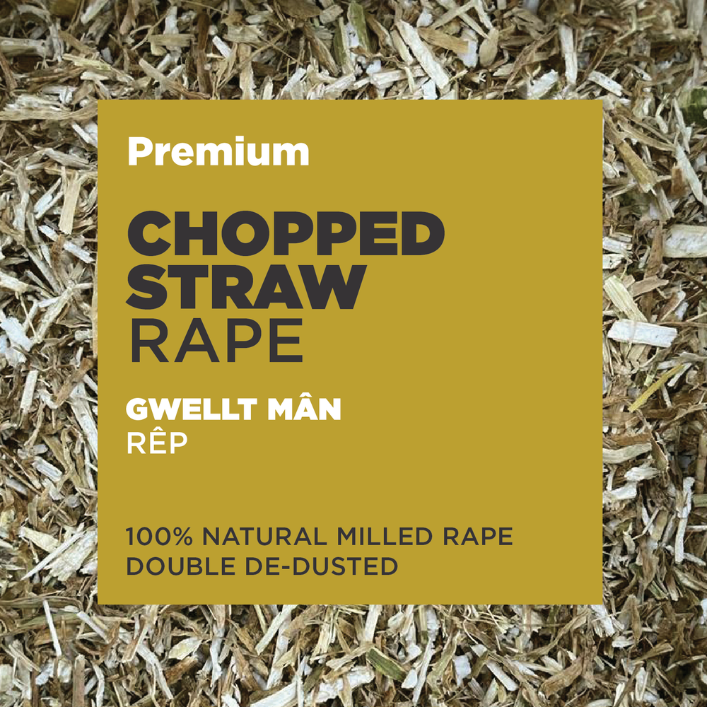 Rape Straw Bedding, Milled, Straw Bedding For Horses — Gower Granary ...