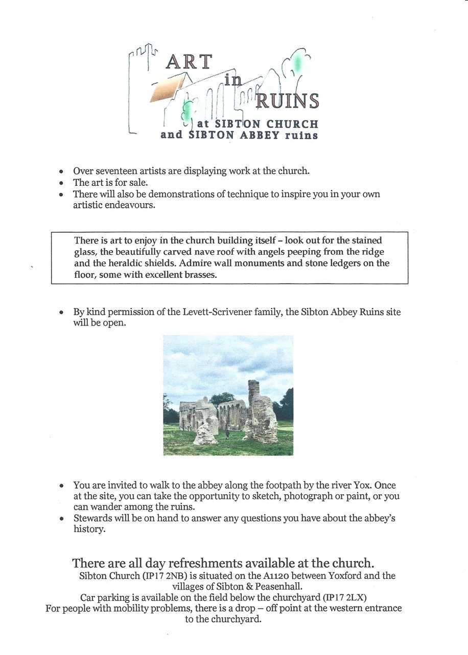 Friends of St Peter's Sibton