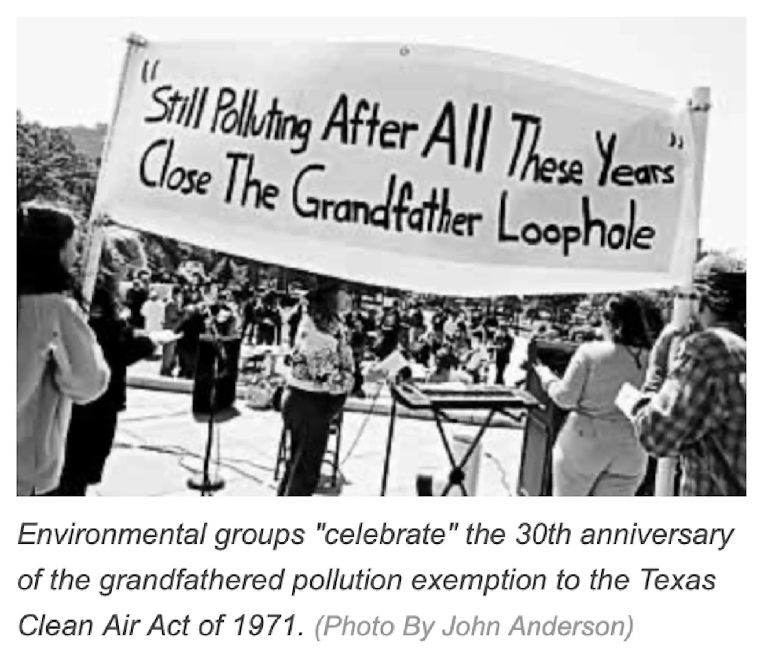 Our History — Texas Campaign for the Environment