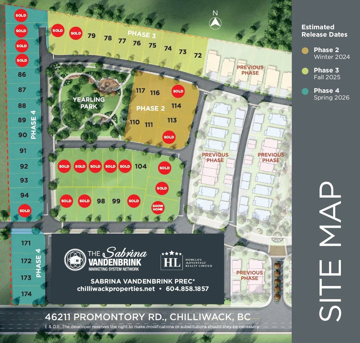 Ironhorse: Building lots for sale in Sardis, Chilliwack BC — Parkside ...