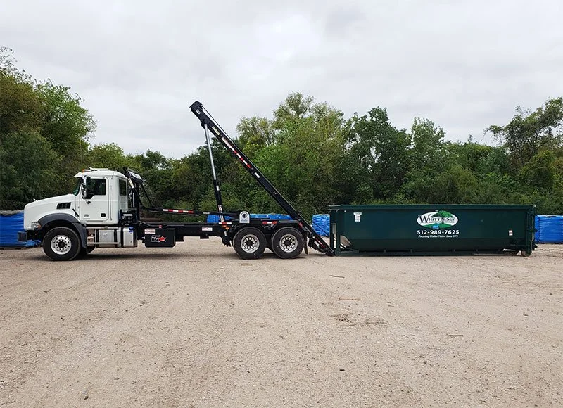 Roll Off Dumpster — Whittlesey Landscape Supplies
