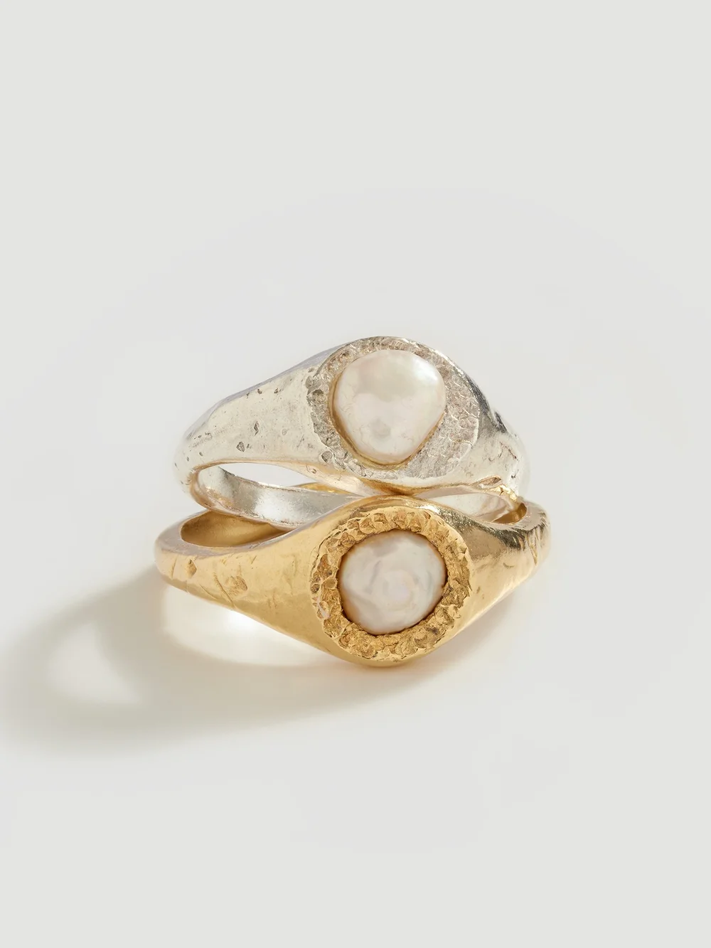 Selene Ring - Salt & Pepper Diamond — THE LINE OF SUN