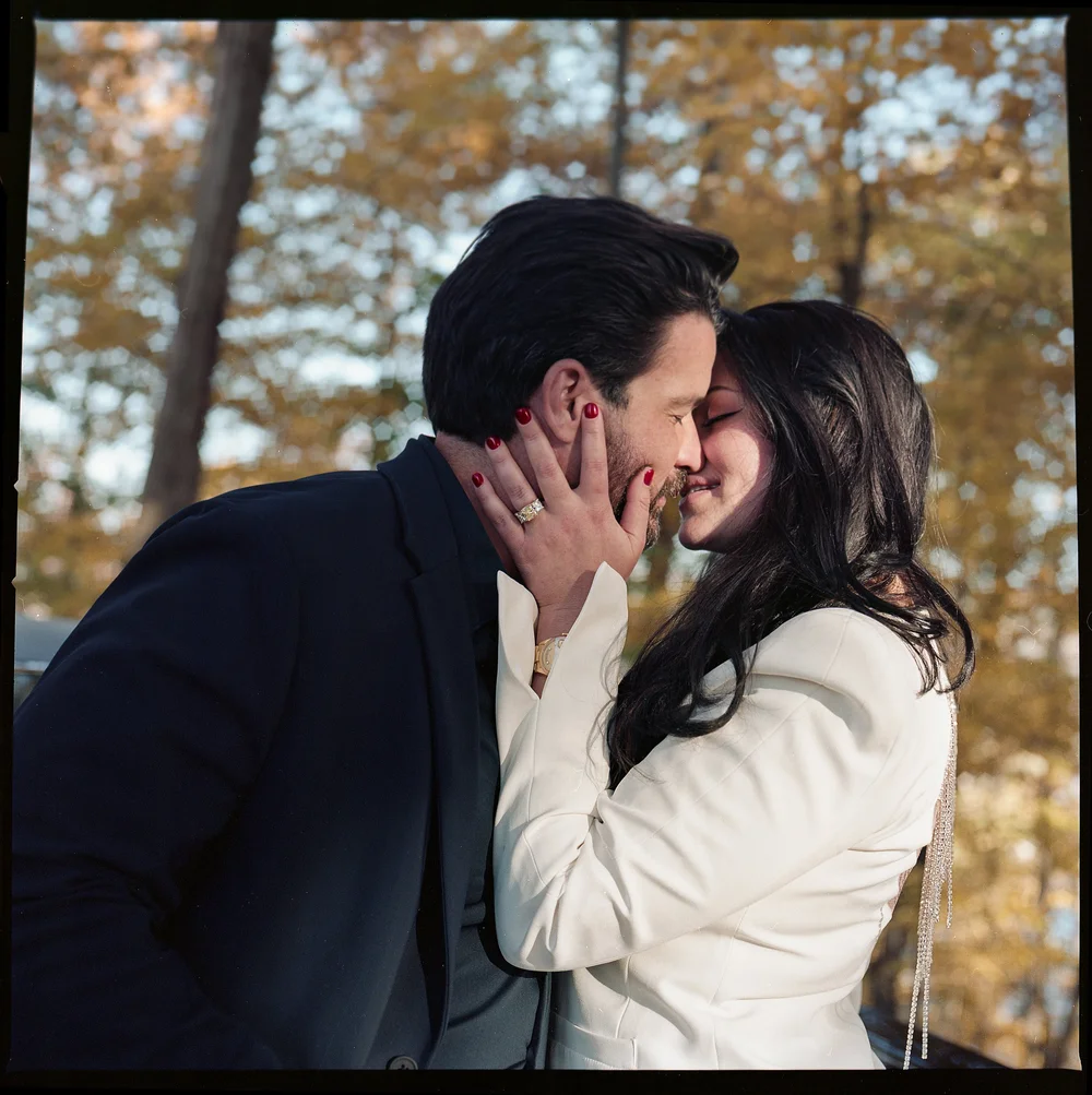 A fashion-forward engagement session in Morgantown, WV — The Breiters