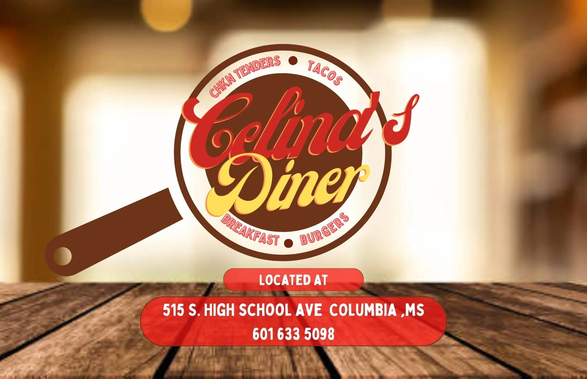 Menu — Celina's Diner