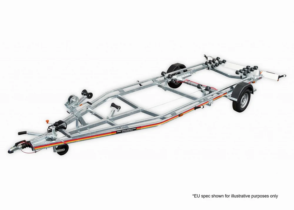 Multi Roller Boat Trailers for Motor Boats, Sailing Boats, and RIBS