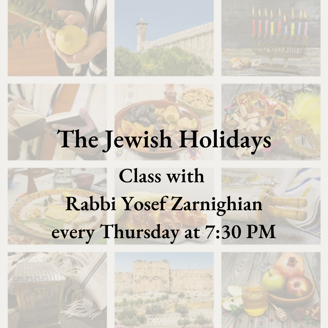 Classes — Congregation Mikveh Israel