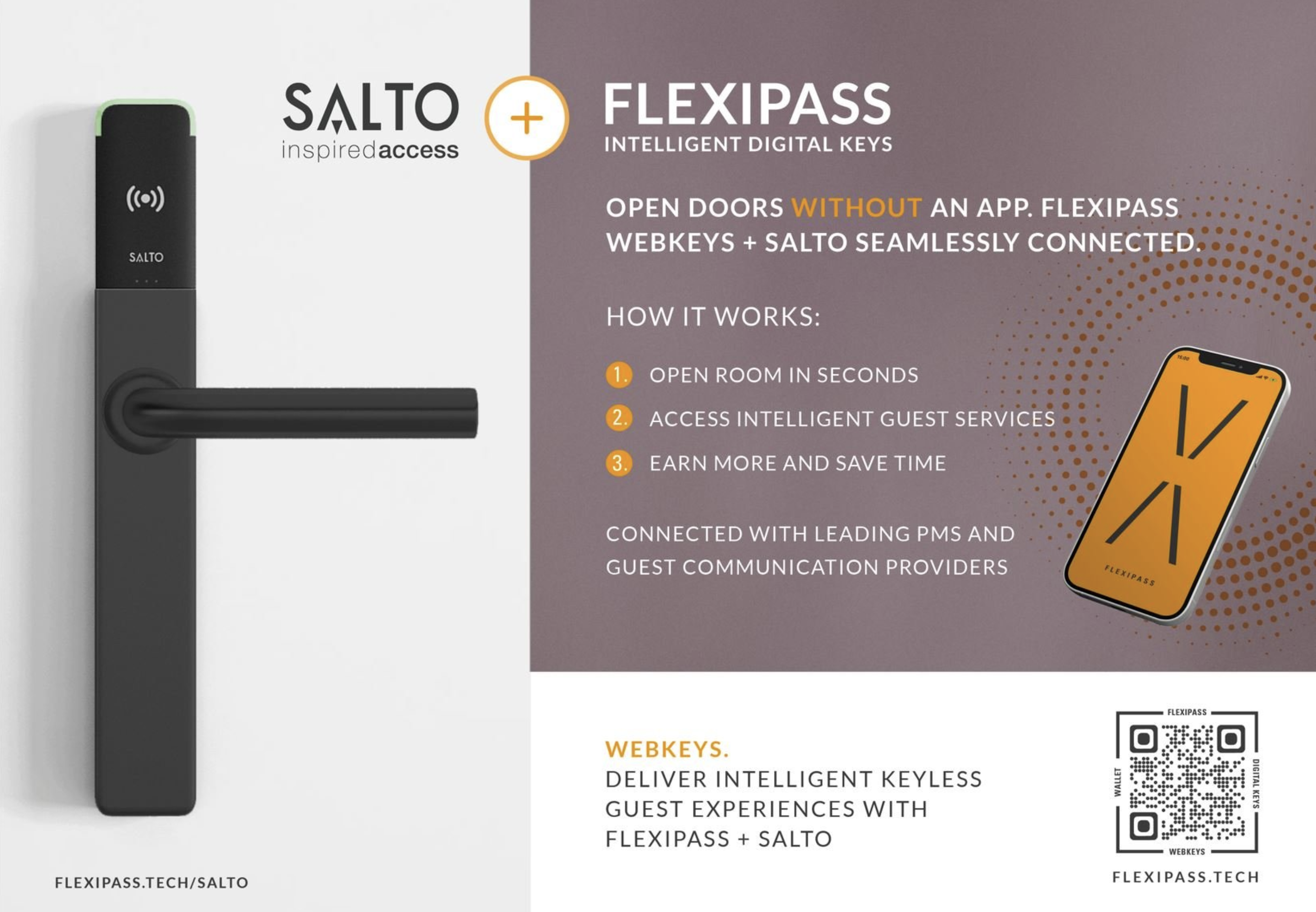 FLEXIPASS & SALTO Partnership | App-Free Digital Keys for Hotels ...