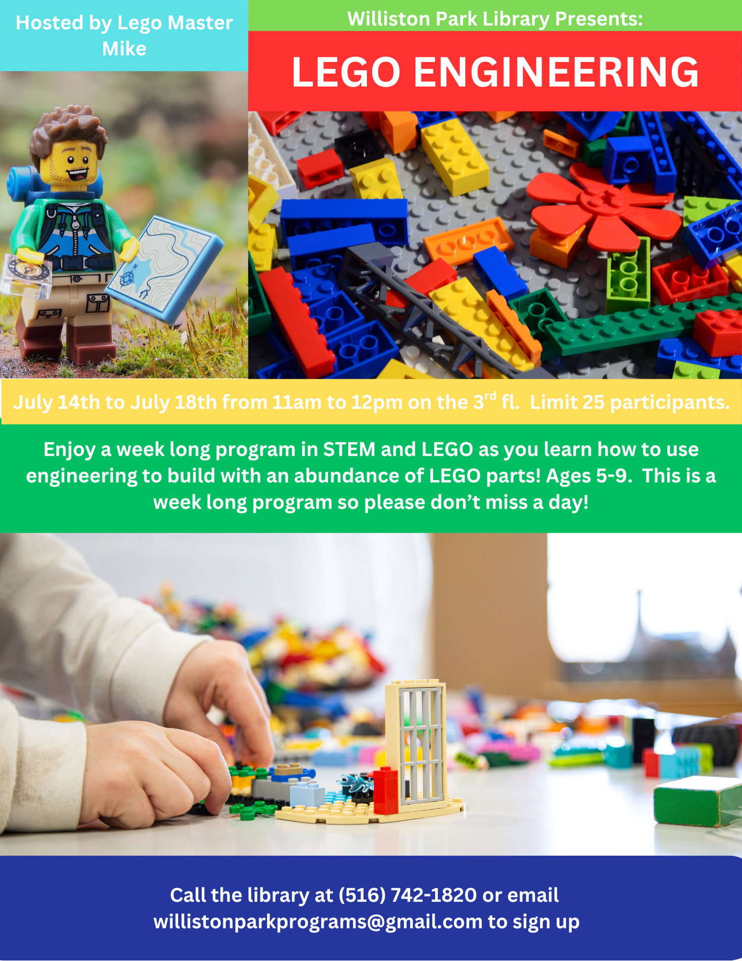 Lego Engineering at the Williston Park Library — The Williston Post