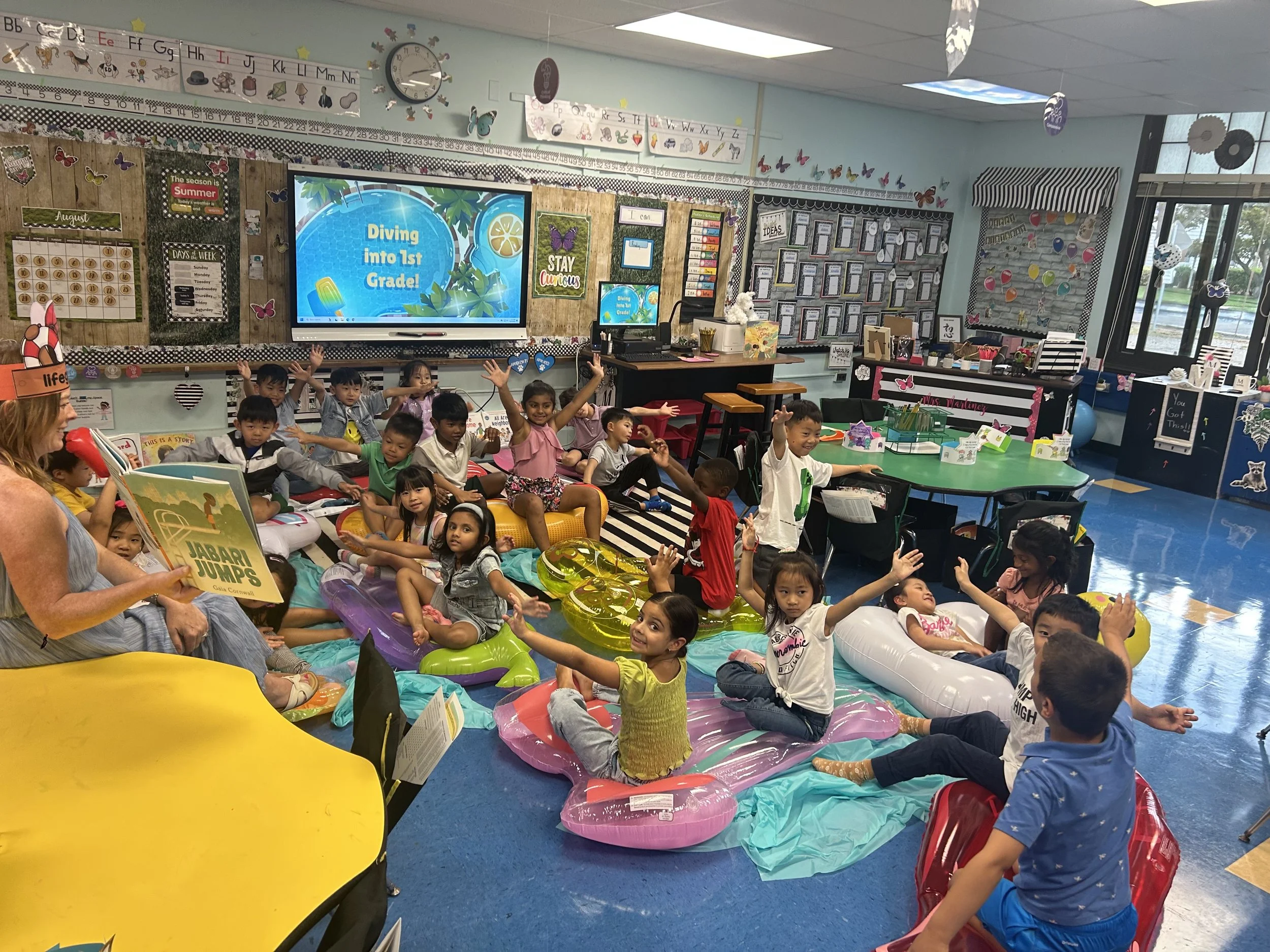Herricks First Graders Dive into the New School Year — The Williston Post