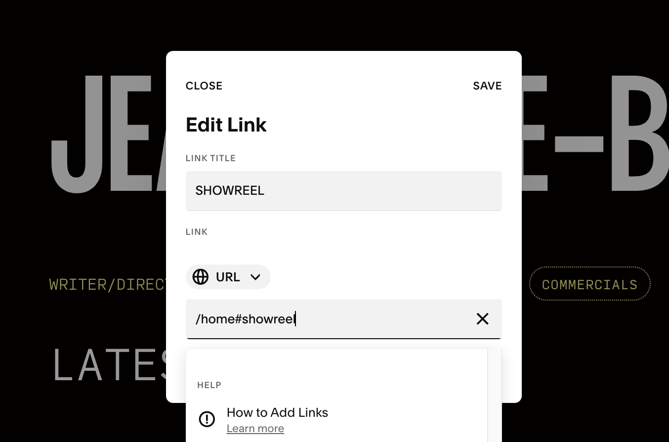 How to Add Anchor Links in Squarespace (2025) — Tempixel Design