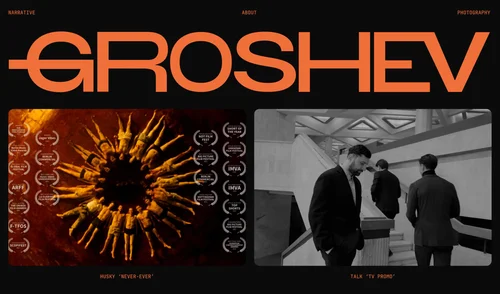 6 Cinematographer Website Examples to Inspire You — Tempixel Design