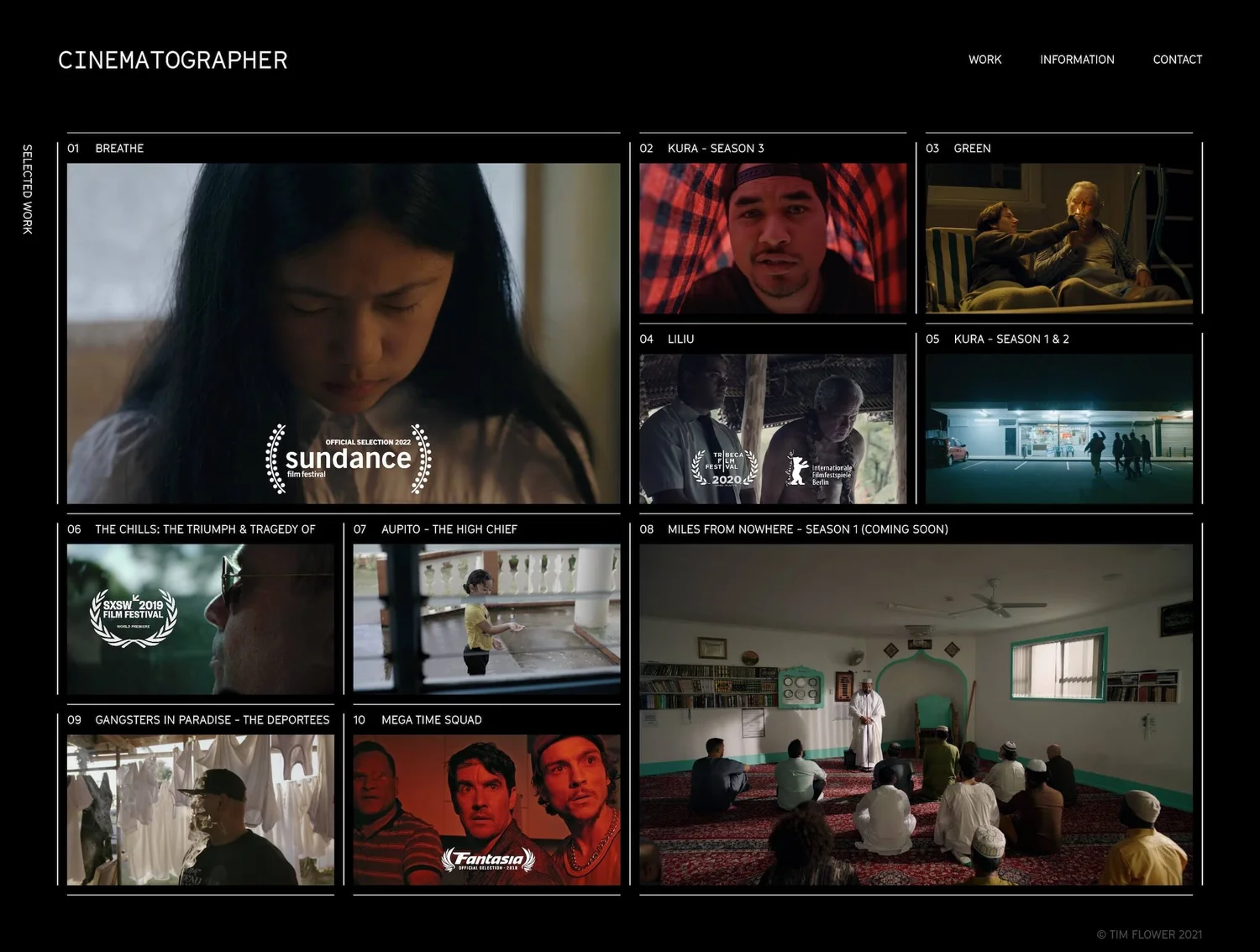 6 Cinematographer Website Examples to Inspire You — Tempixel Design