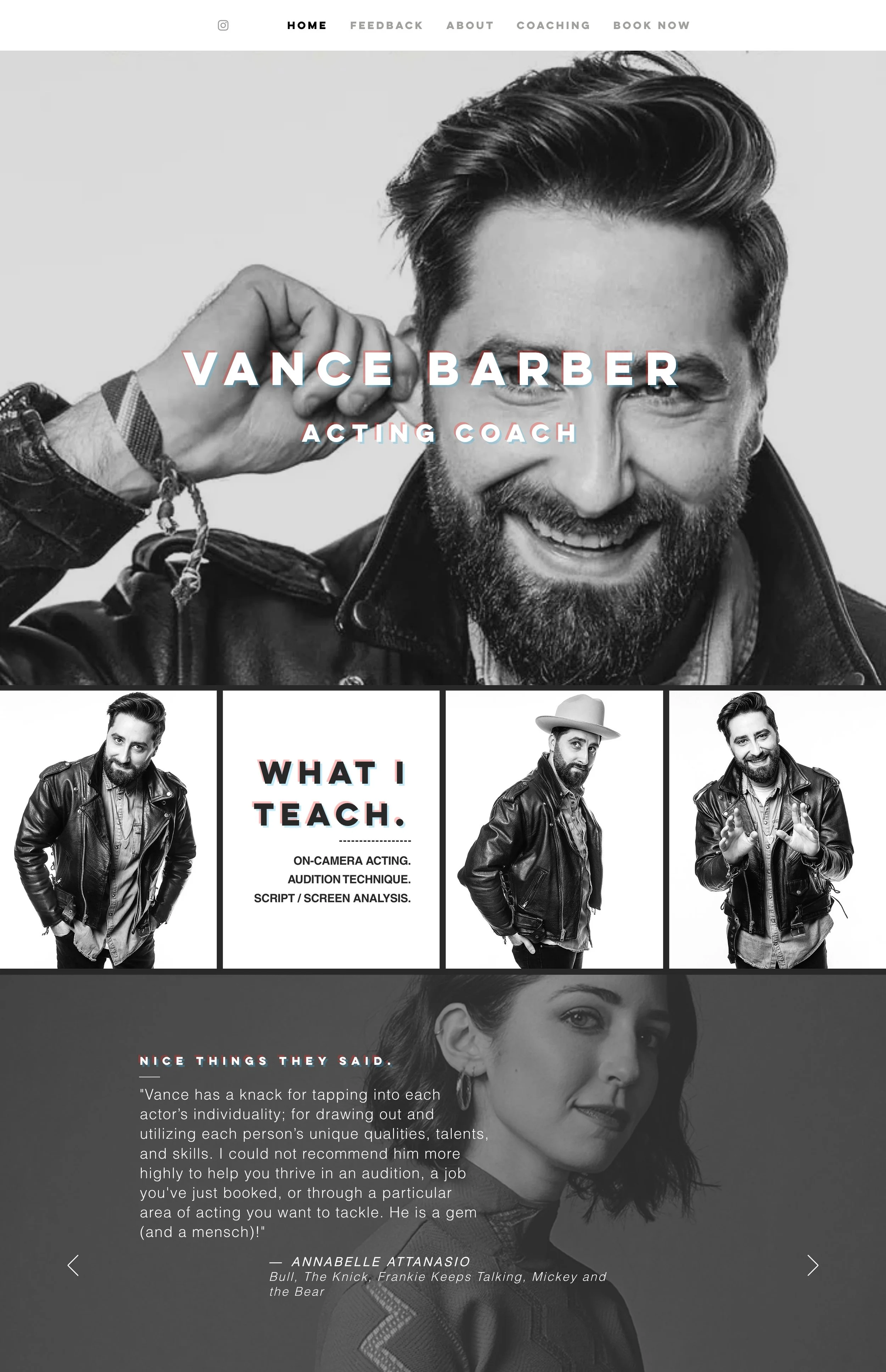 8 Acting Coach Websites to See Before You Build Your Own — Tempixel Design