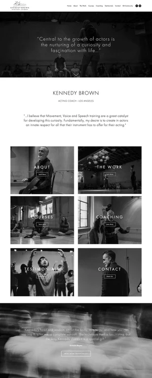 8 Acting Coach Websites to See Before You Build Your Own — Tempixel Design