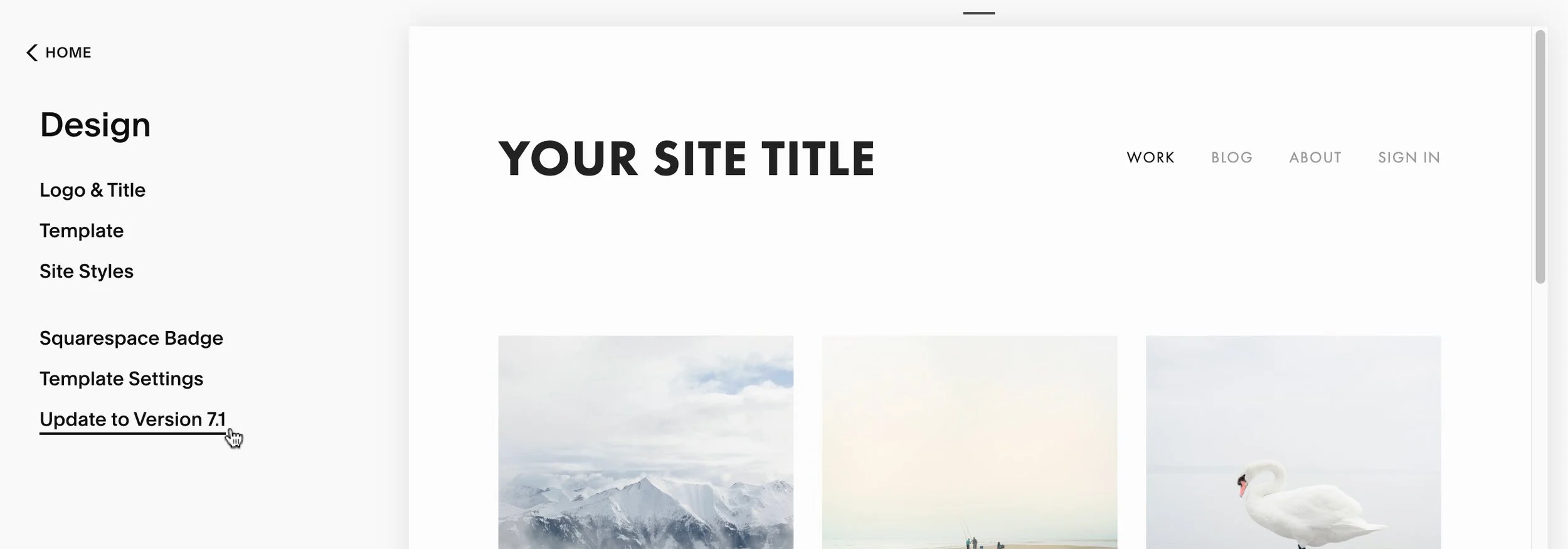 Should You Update? Squarespace 7.0 to 7.1 Tool Reviewed — Tempixel Design
