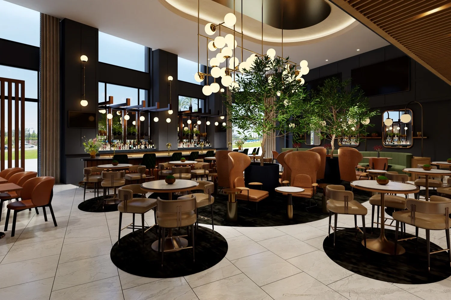 Hilton Arcadia Flagship Hilton hotel; new-build — ATWATER INC STUDIO
