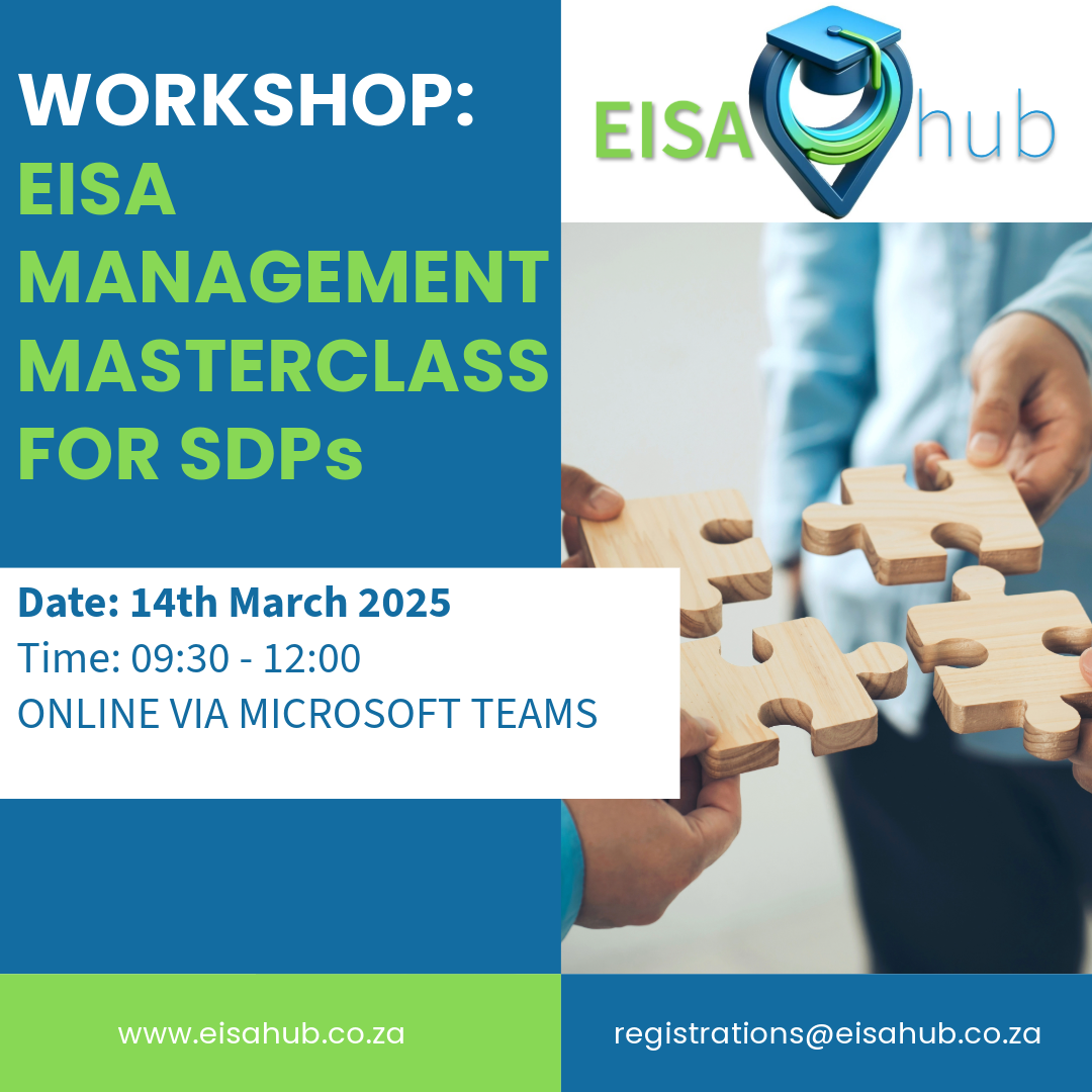 Workshop: EISA Management Masterclass for SDPs — EISA Hub