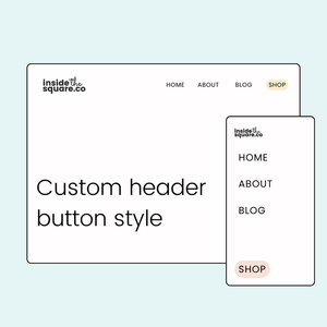How to Style Squarespace Navigation Buttons (Desktop & Mobile) — Squarespace Tutorials