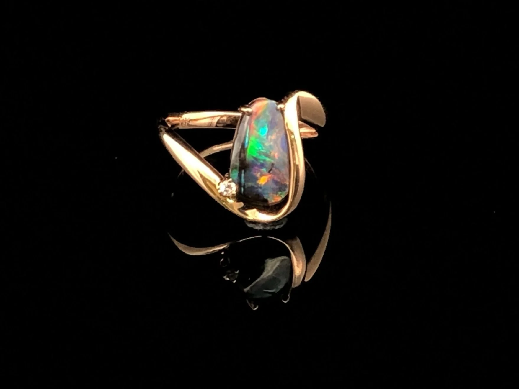 Opal Rings | Gold Opal Rings