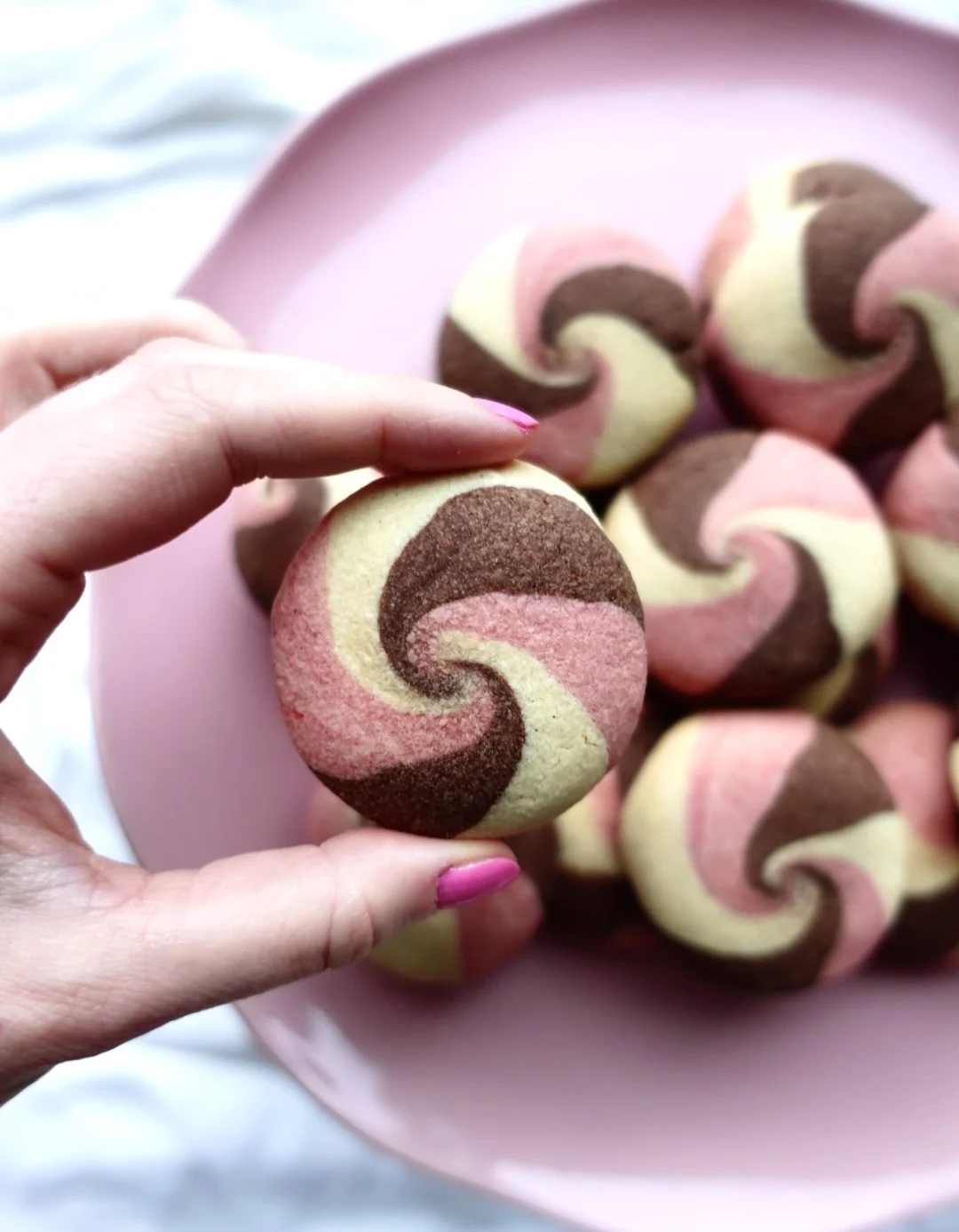 Neapolitan Swirl Cookies — Alice Fevronia