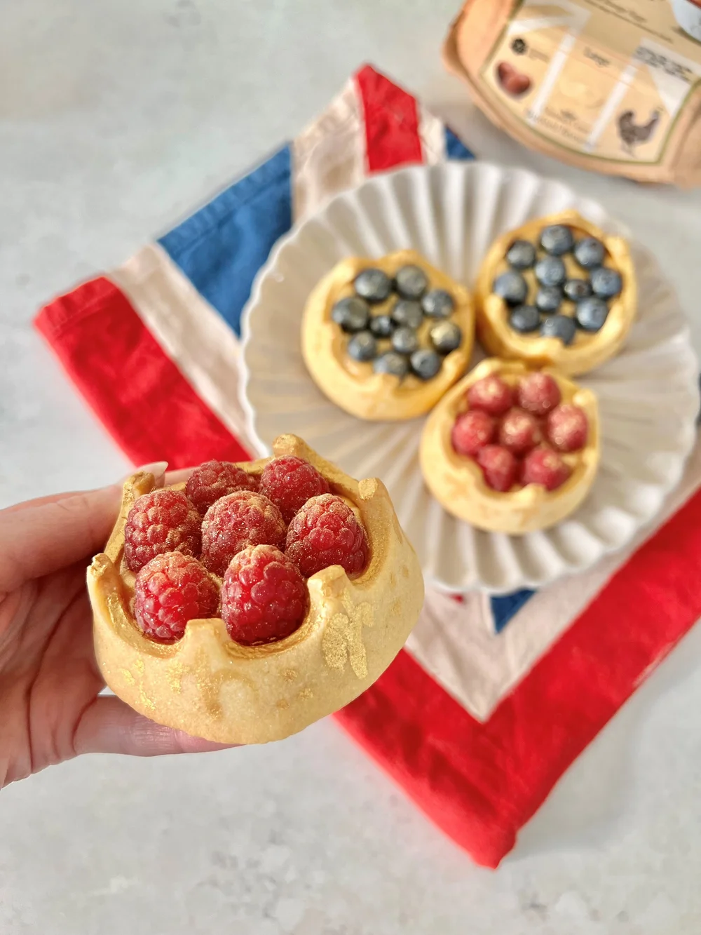 Lemon and Vanilla Fruit Tarts — Alice Fevronia