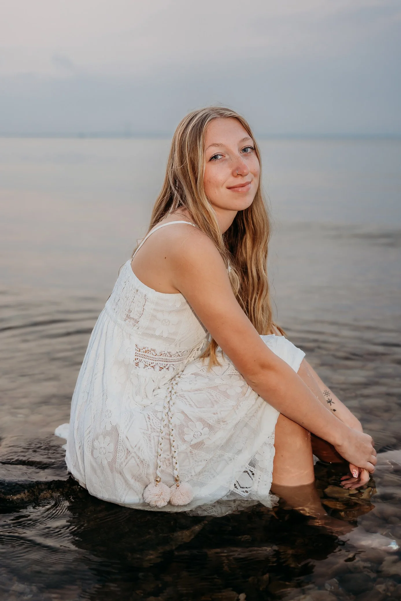 Senior Session at the Mackinac Bridge | Mackinaw City Photographer — Trillium & Pine | Michigan ...