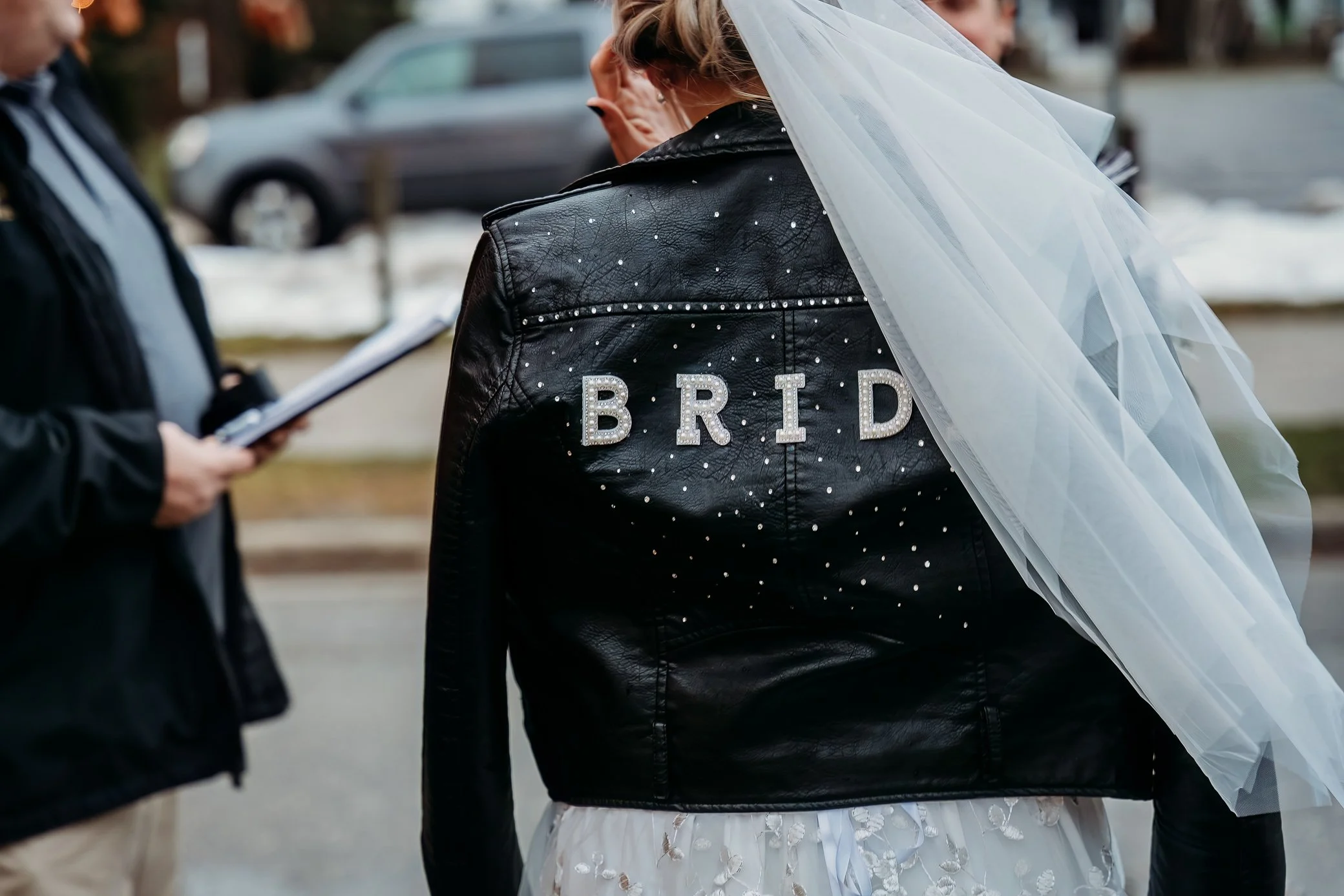 Paula + Randall | Harbor Springs Christmas Tree Elopement
