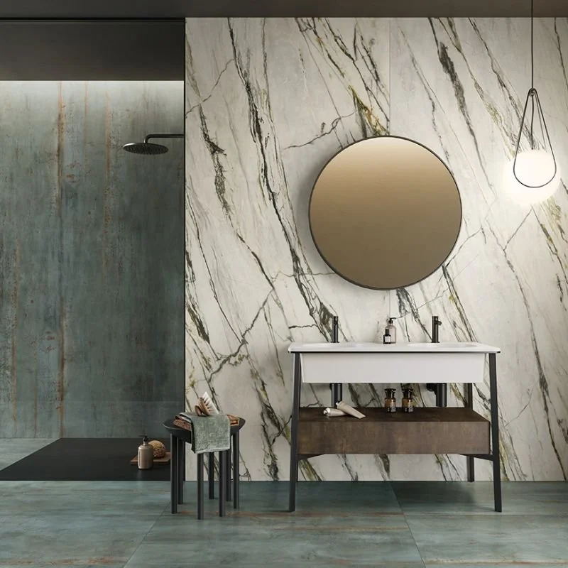 Calacatta Emerald Italian Porcelain | Premium Marble-Look | Large ...