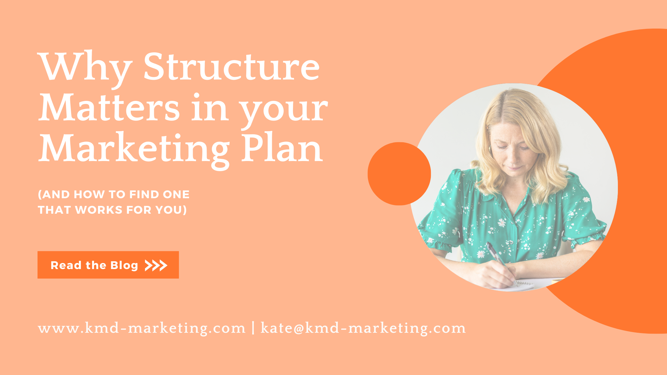 Add a little Structure to your Marketing Plan — KMD Marketing