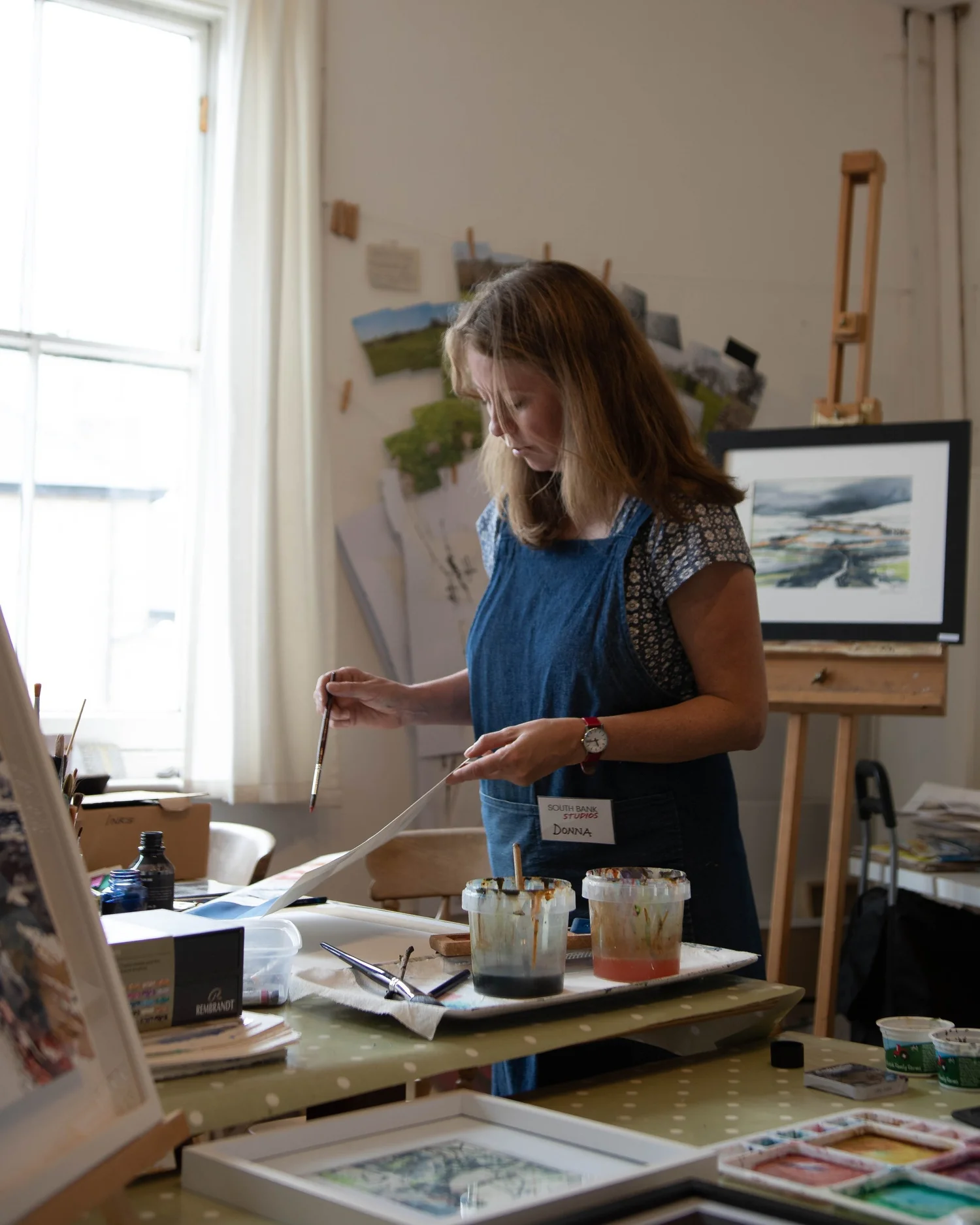 Donna Maria Taylor is a mixed media artist in York