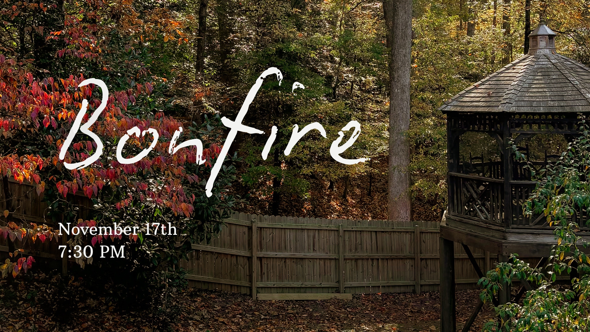 Fall Bonfire Night — Cambridge House