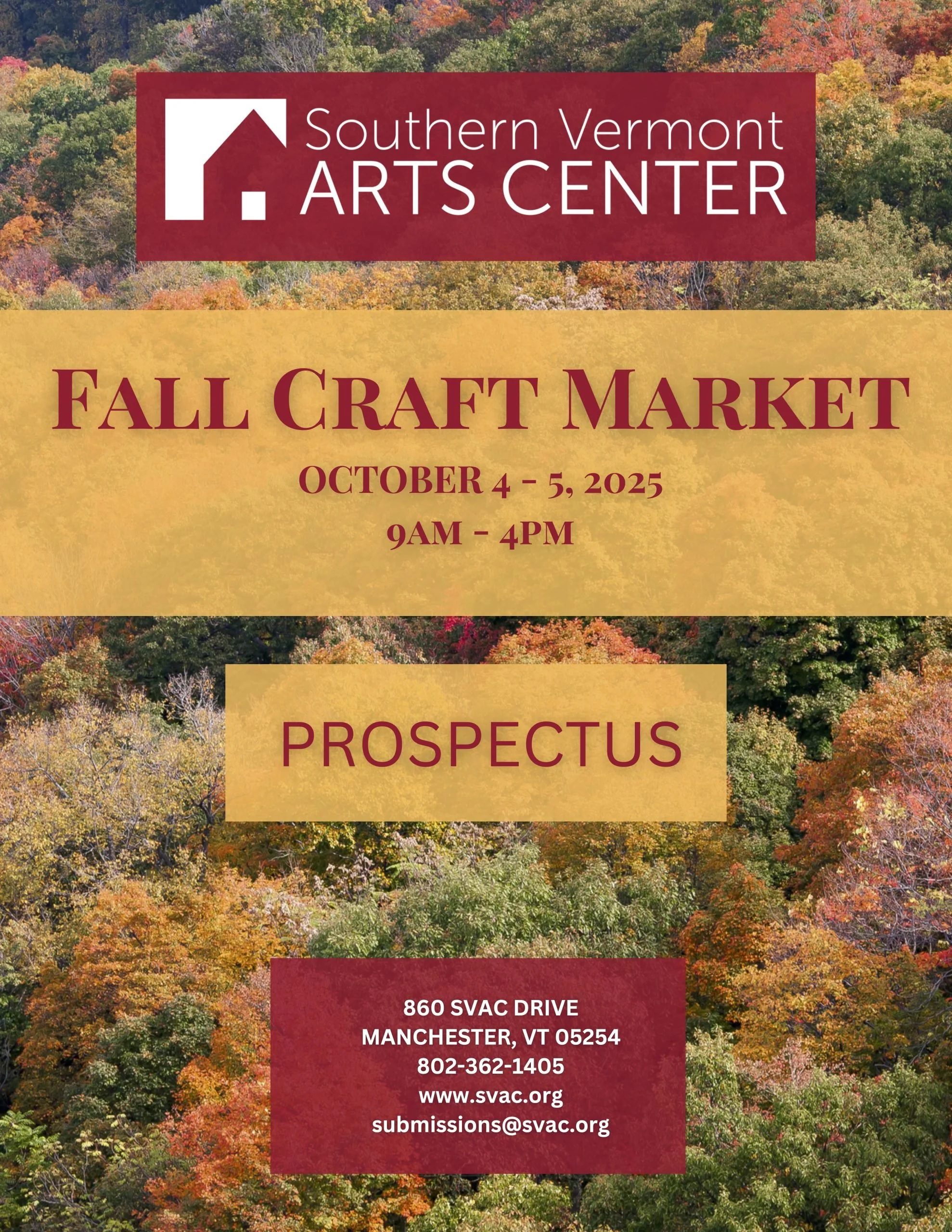 Fall Craft Market at Southern Vermont Arts Center — The Inns Of Dorset