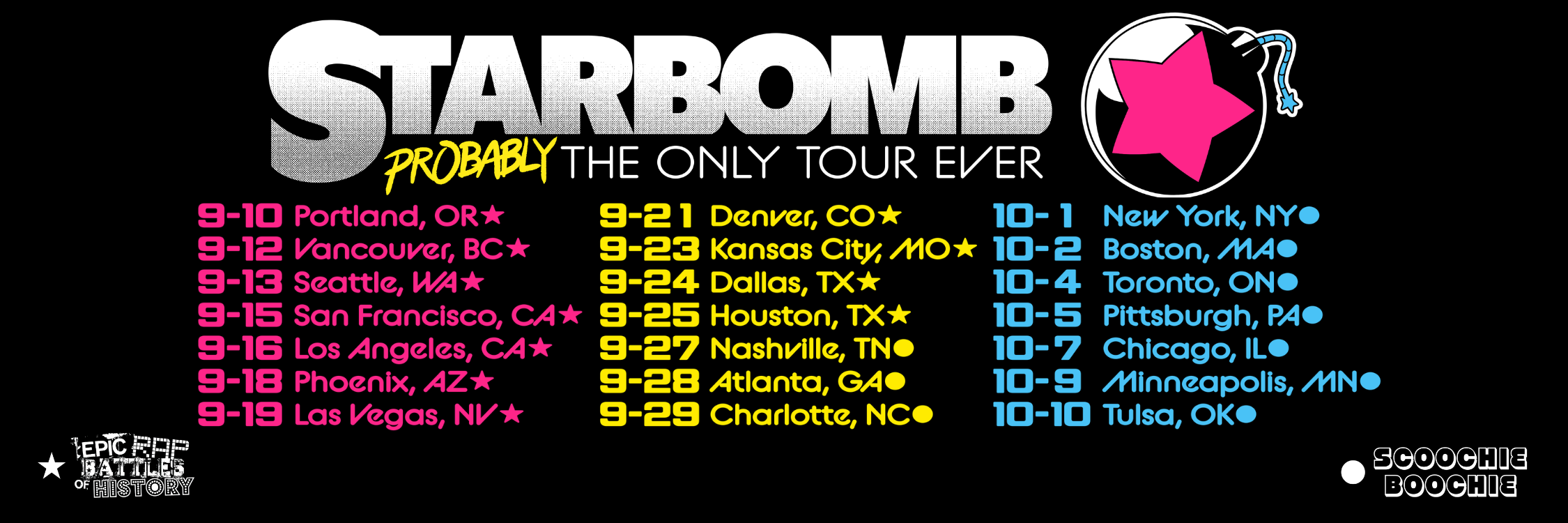 Tour — STARBOMB